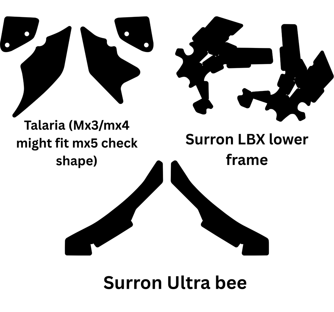 Frixon Front Plates / Decals